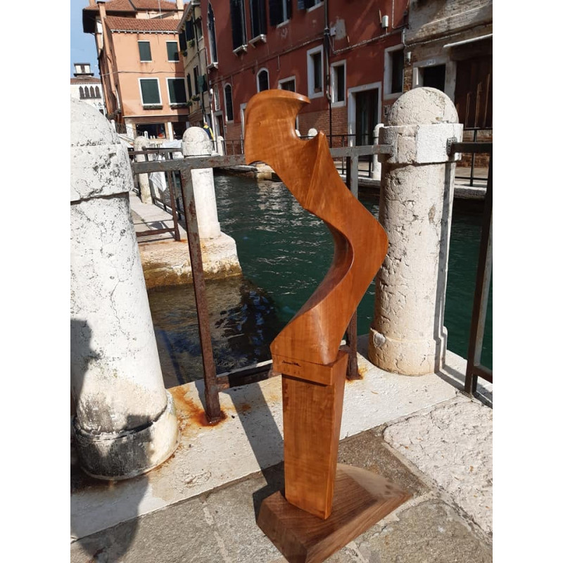 Poppa fórcola for gondola, pear wood